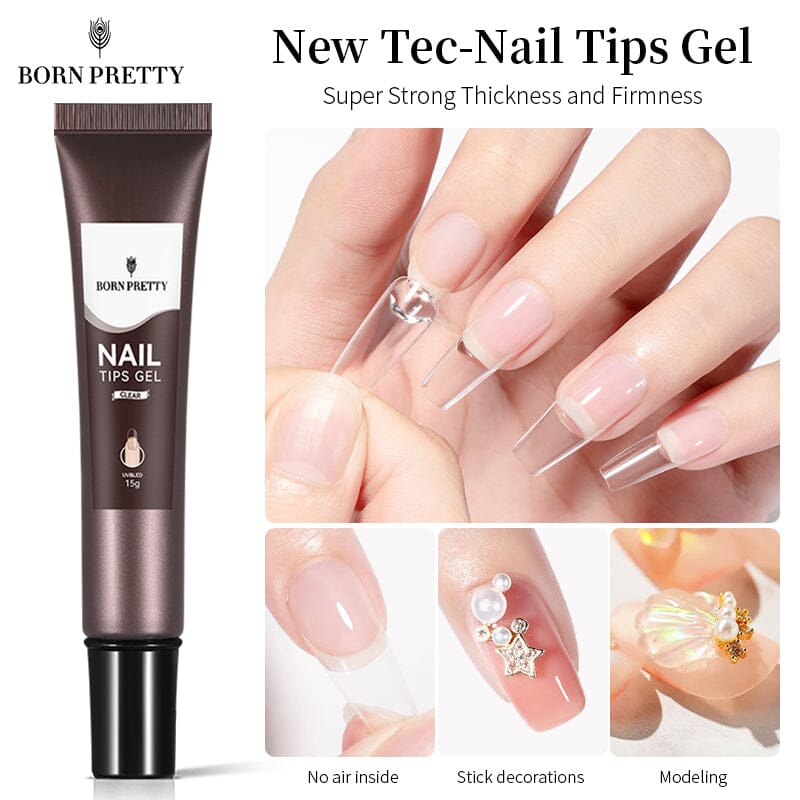 Nail Tips of New Tec-Nail Tips Gel – BORN PRETTY